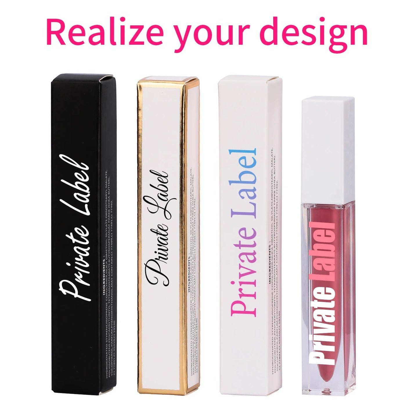 Customized Lipstick Tubes | Lipstick Tubes | Her Boss Cosmetics